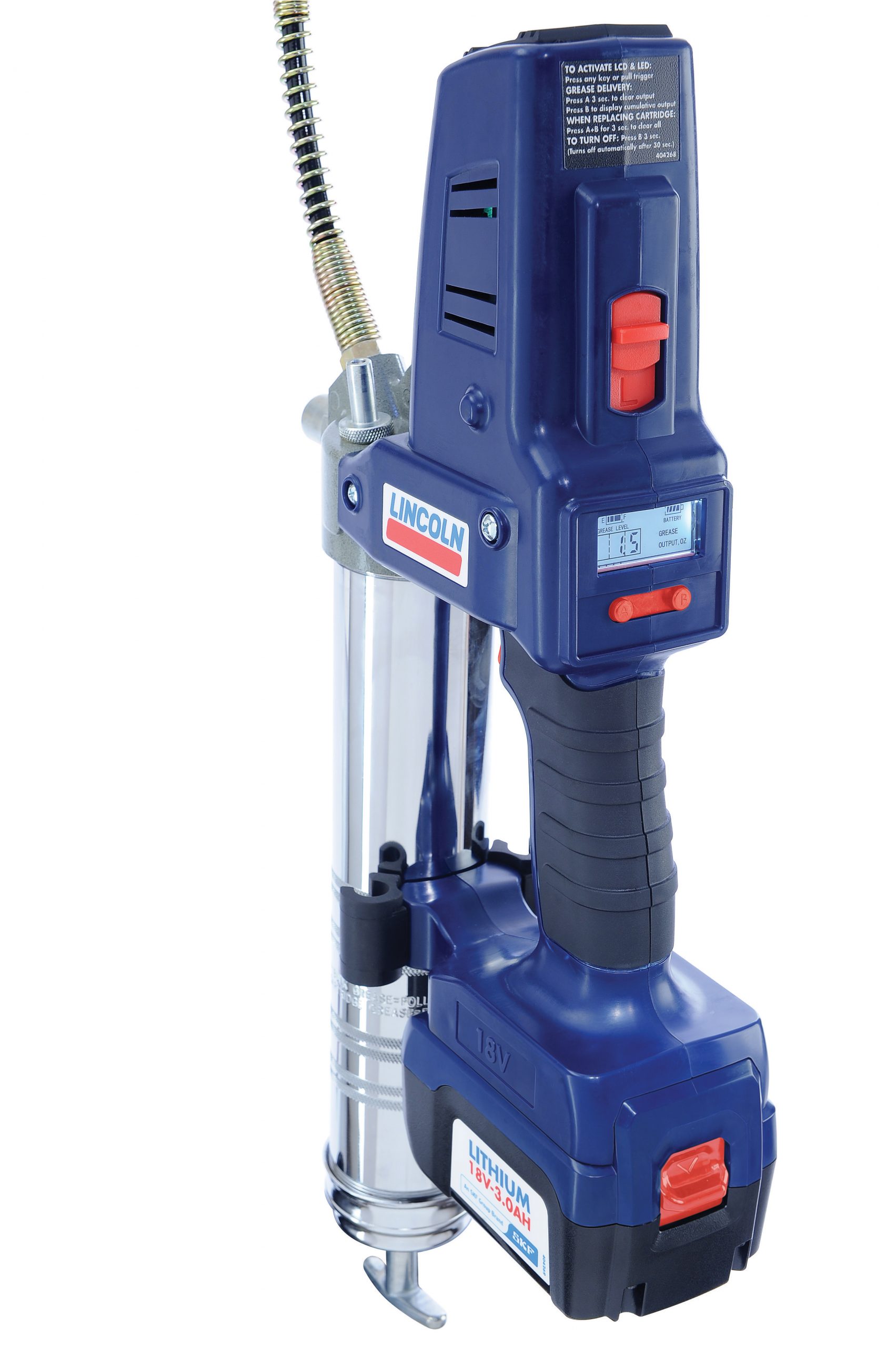 Powerluber 18V Lithium-Ionen Model 1860 - Treboux Fahrzeug - Technik AG ...